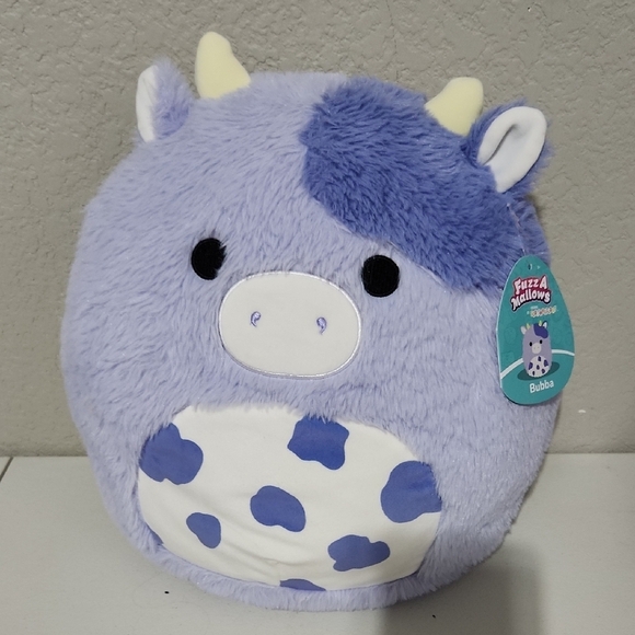 Squishmallows | Toys | Bubba Cow Fuzzamallow Squishmallows 2 Inch New ...